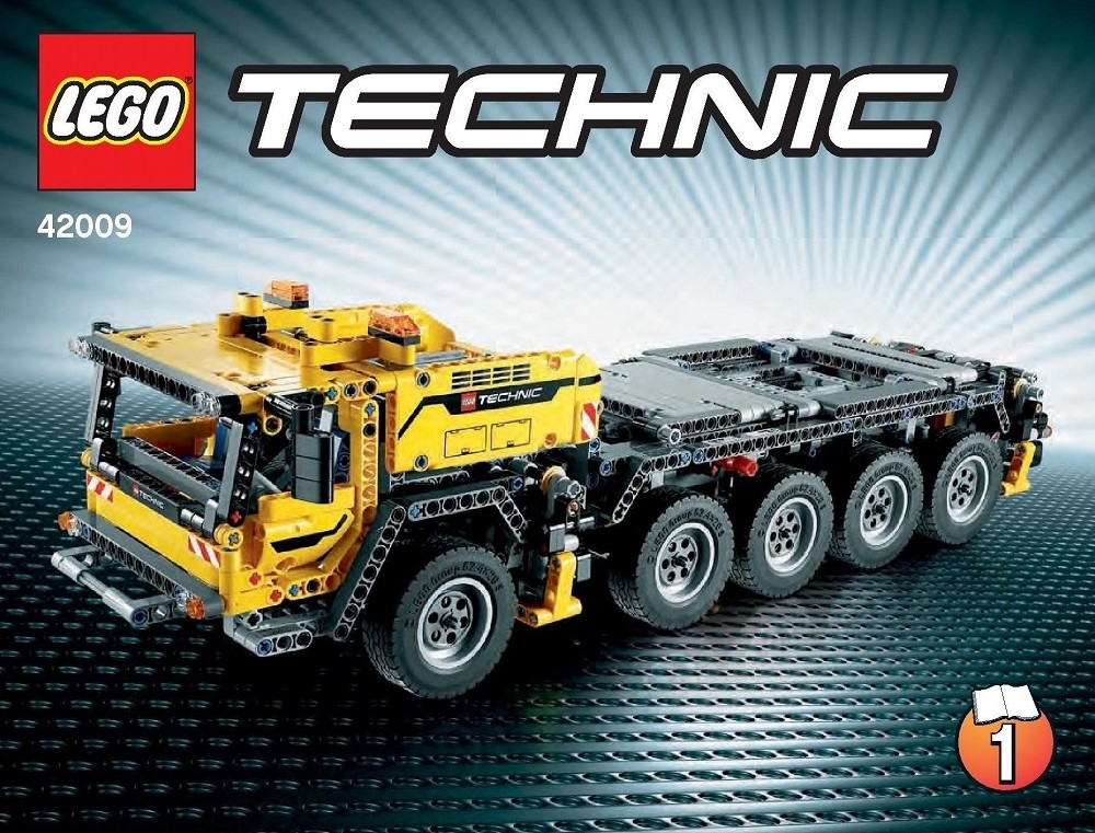 LEGO Anleitung anzeigen 42009 Mobile Crane MK II + B-model ...